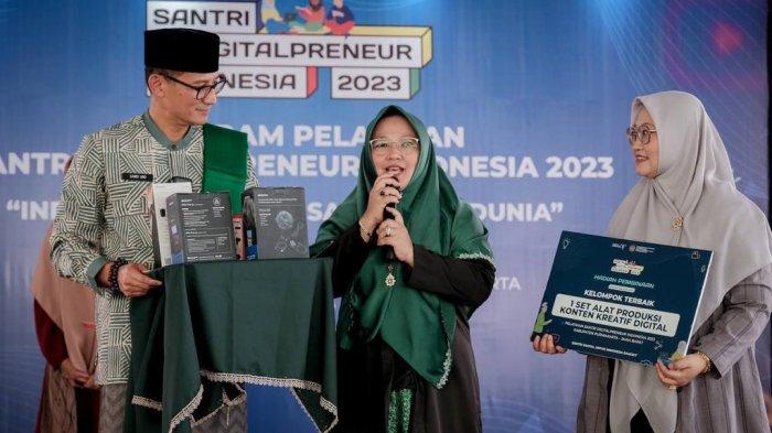 Ini Harapan Sandiaga Uno kepada Santri di Indonesia, Aktif di Dunia Digital: Bisa Ngaji dan ...