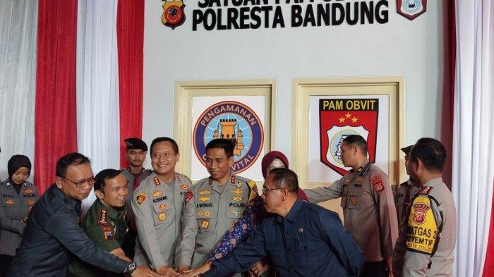 Kapolda Jabar Resmikan Sat Pam Obvit di Polresta Bandung, Personelnya ...
