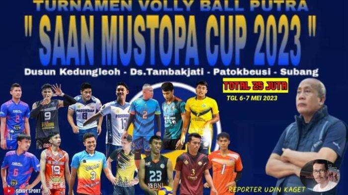Setelah Sukses di Karawang, Kini Turnamen Bola Voli Saan Mustopa Cup ...