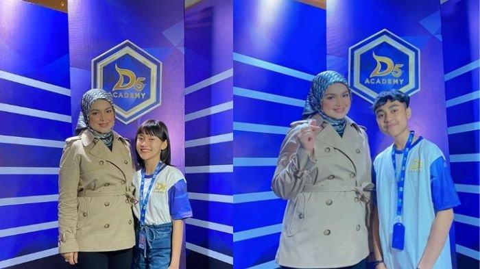 Jelang Konser Kemenangan D Academy 5, Sridevi dan Eby Senang Bertemu ...