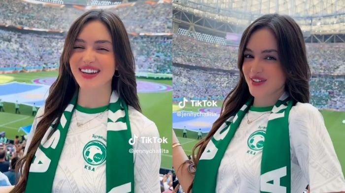 Sosok Jenny Challita Suporter Arab Saudi yang Viral Karena Disebut ...