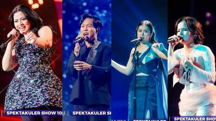 Top 4 Indonesian Idol 2025 Kolaborasi dengan Juicy Luicy di Spektakuler Show 11, Nyanyi Lagu Apa ...