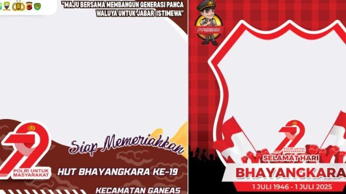 30 LINK Twibbon HUT ke-79 Bhayangkara 2025 Gratis, Menarik untuk Ucapan di IG dan WA pada 1 Juli ...