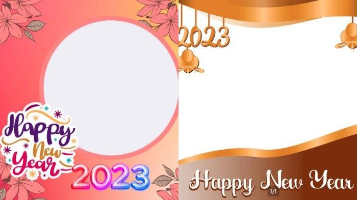 30 LINK Twibbon Tahun Baru 2023 Desain Terbaru Lengkap Cara Menggunakannya, Bagikan di Status WA ...
