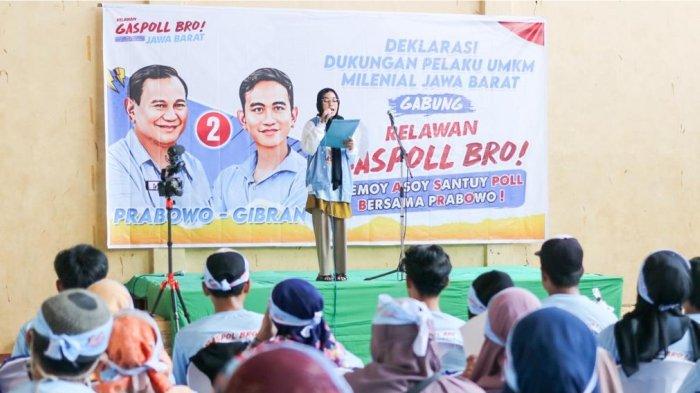 UMKM Milenial Gaspoll Bro Jabar Siap Menangkan Prabowo-Gibran Satu Putaran - Tribunjabar.id