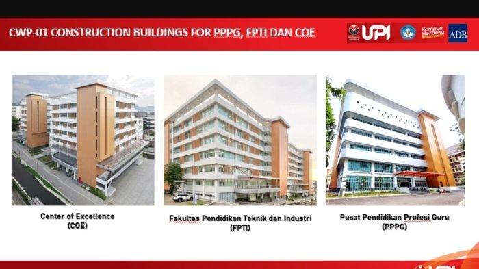 UPI Resmi Miliki Tiga Gedung Baru: Gedung Center of Excellence sampai ...
