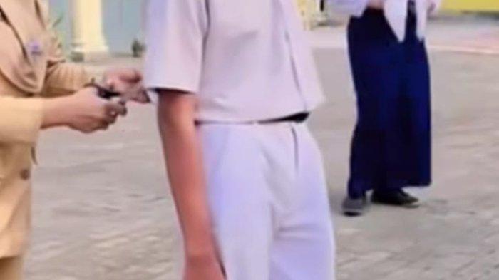 Nasib Guru SMP di Sragen yang Viral Gunting Baju Seragam Siswa, Dinas Pendidikan Turun Tangan ...