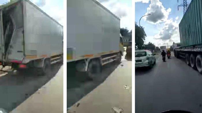 Viral, Bus Ugal-ugalan Tabrak Tiga Kendaraan di Kawasan Industri MM2100 Bekasi, Polisi Buru ...