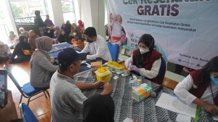 Wakaf Salman dan Labkesda Jawa Barat Gelar Cek Kesehatan Gratis ...