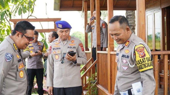 Wakapolda Jabar Cek Kesiapan Pospam Terpadu Rest Area KM 57 Karawang - Tribunjabar.id