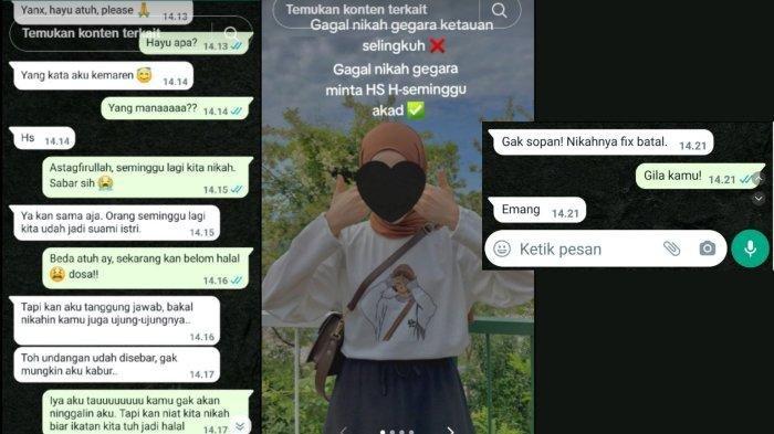 Viral Pasangan Batal Nikah Gara-gara Kelakuan Calon Suami, Minta 'Jatah' Zina Seminggu Sebelum ...