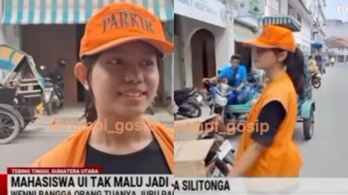 Kisah Wenni Silitonga Mahasiswi UI Kerja Jadi Tukang Parkir Demi Bantu ...
