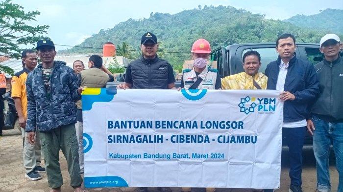 Gerak Cepat YBM PLN Salurkan Bantuan Korban Banjir Longsor di Cipongkor Bandung Barat ...