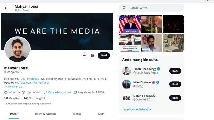 Sosok Mahyar Tousi, YouTuber yang Diserang Warganet, Hina Batik yang ...