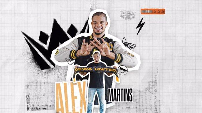 Setelah Dikabarkan Pinjam Pemain Persib Bandung, Dewa United Umumkan Kontrak Alex Martins ...