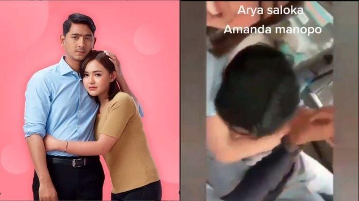 Video Mesra Arya Saloka dan Amanda Manopo di Mobil Viral, Putri Anne ...
