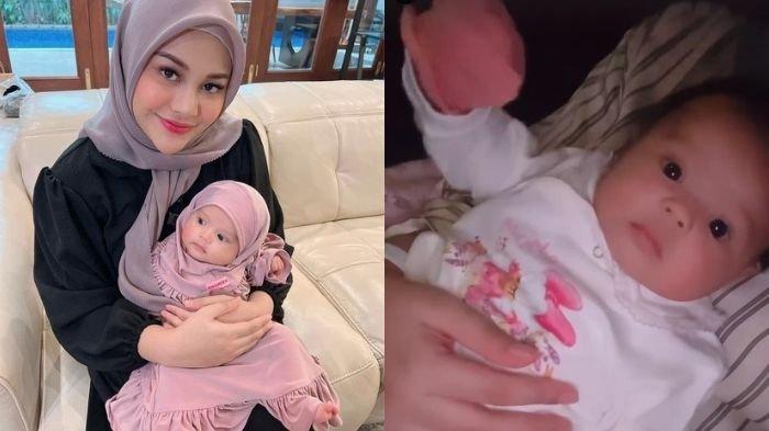 Jadi Bayi Seleb, Baby Ameena Sudah Bisa ''Say Hi'' Sadar Kamera, Aurel ...