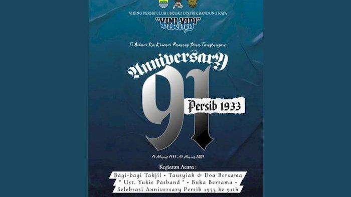 Viking Persib Club Akan Gelar Acara Ngabuburit dalam Merayakan HUT Ke-91 Persib, Sore Nanti ...