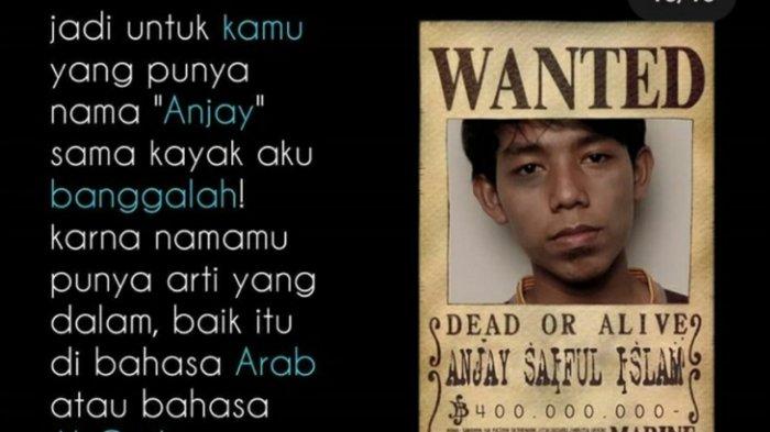 Biodata Anjay Saiful Islam, Viral Saat Kata Anjay Kontroversi, Jadi ...