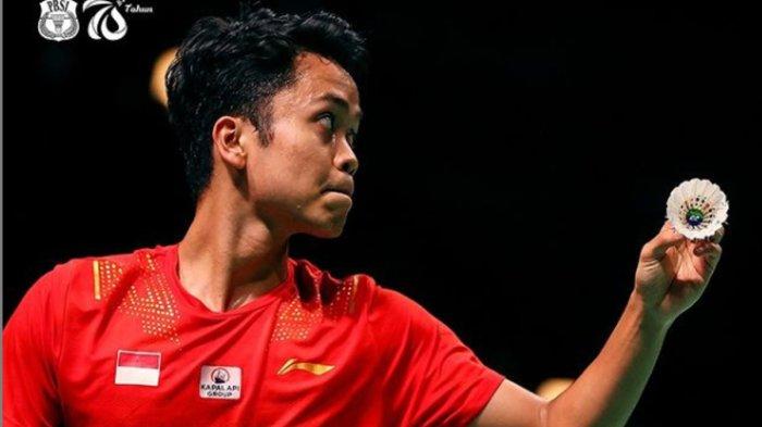 Anthony Sinisuka Ginting Jadi Tumpuan Di Tunggal Putra Singapore Open