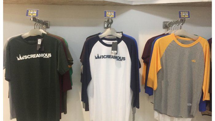 Mau Tahu Baju Legendaris dari Screamous? Cek di Sini - Tribunjabar.id