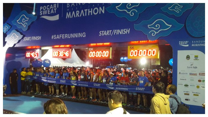 Ada Bandung West Java Marathon, Hindari Beberapa Ruas Jalan Ini - Tribunjabar.id