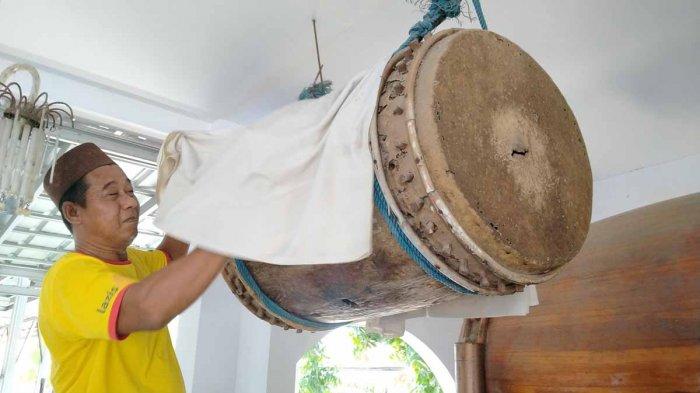 Kisah Unik Bedug Masjid Jami Sabilul Huda di Desa Benda, Disebut Bedug ...