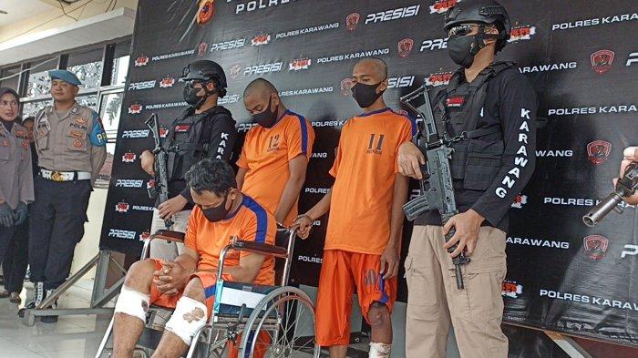 3 Anggota Geng Motor yang Setrum Korbannya di Karawang Ditangkap, 2 ...