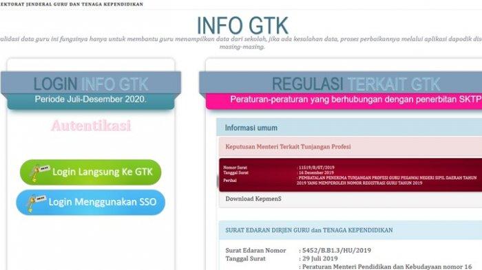 Cara Verifikasi Rekening Info GTK untuk Menampung Pencairan Tunjangan Guru Tahun 2025 ...