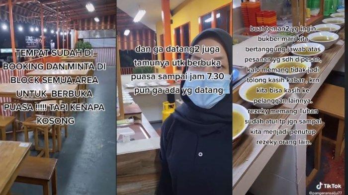 Viral Kisah Sedih Pemilik Resto, Sudah Siapkan Pesanan Bukber, Eh ...