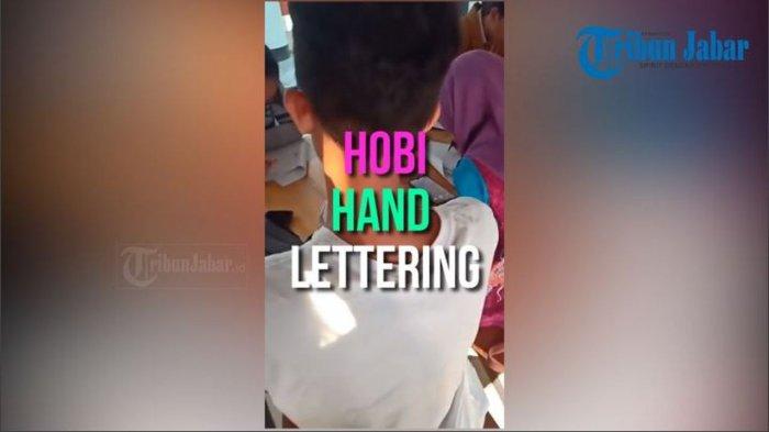 VIDEO-Mengenal Hobi Hand Lettering, Seni Menggambar Huruf yang Indah ...