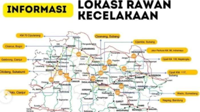 13 Jalur Mudik Rawan Kecelakaan Di Wilayah Jawa Barat Lengkap Jalur Alternatif Mudik Lebaran 