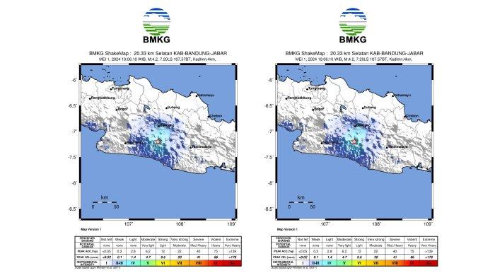 Mayday, Bandung Diguncang Gempa akibat Sesar Garut Selatan, Masyarakat Diminta Tetap Tenang ...