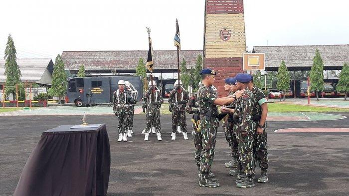 Kasat Brimob Pimpin Upacara Sertijab Danyon A dan C Pelopor Polda Jabar - Tribunjabar.id