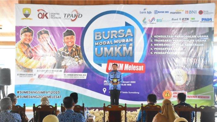 Dorong UMKM Sumedang Maju dan Mandiri, Pemda Gelar Bursa Modal Murah ...