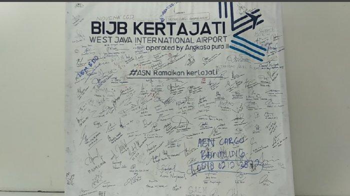 Menepis Anggapan Kertajati Bakal Sepi Lewat Secarik Kain - Tribunjabar.id