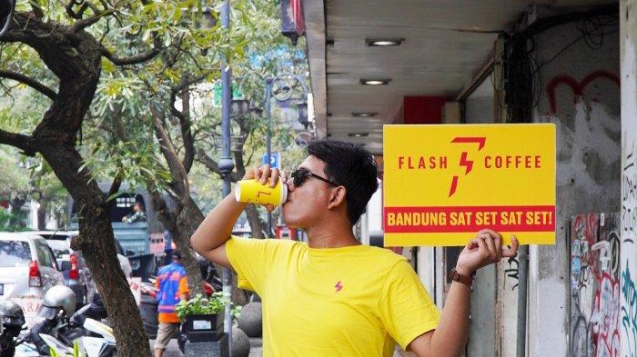 Berani Tampil Beda, Flash Coffee Hadir di Bandung - Tribunjabar.id
