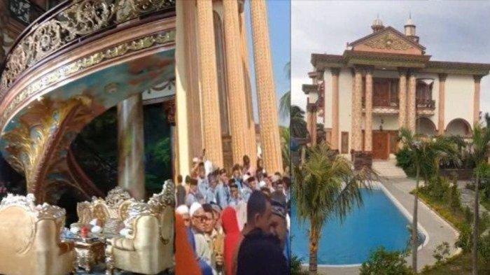 Foto-foto Rumah Megah Sultan Bojong Koneng yang Berangkatkan Umrah ...