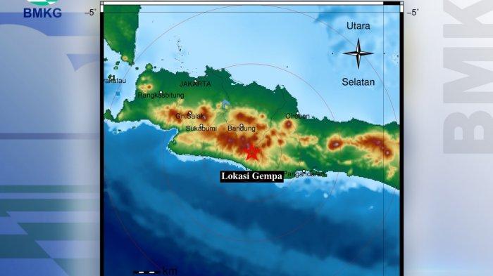 Baru Saja Terjadi, Gempa Bumi Mengguncang Garut Jawa Barat, Disebabkan ...