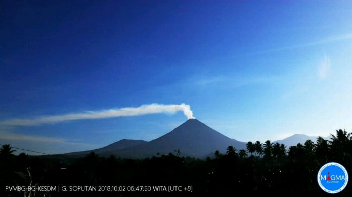 Gunung Soputan di Sulawesi Utara Berstatus Siaga, Ini Penjelasan Badan ...