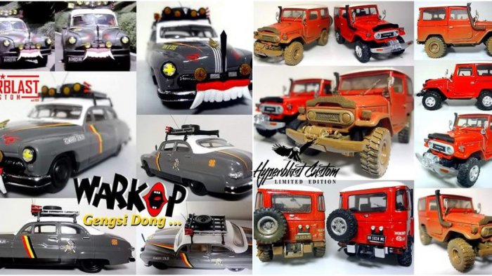 Hyperblast Custom, Usaha Modifikasi Diecast, Harga Hingga Rp 45 Juta ...