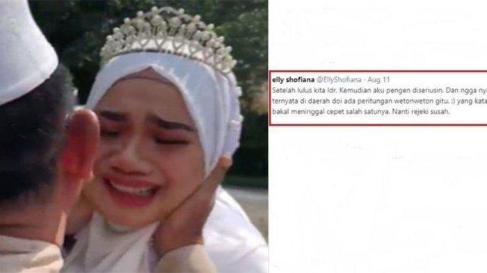 Viral di Media Sosial, Wanita Ini Mengaku Hubungan 5 Tahun Kandas, Gagal Nikah Gara-gara Weton ...