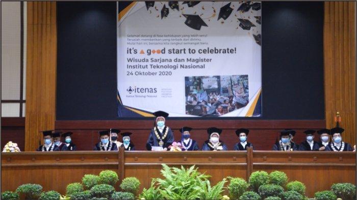 ITENAS Bandung Mewisuda 692 Lulusannya Secara Virtual - Tribunjabar.id