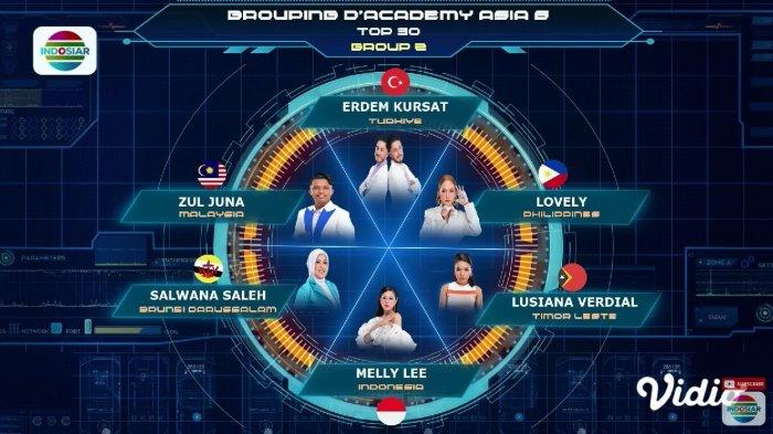 Jadwal Tayang D Academy Asia 6 Grup 2 Top 30, Ini Daftar Pesertanya, Gadis Cianjur Wakili ...