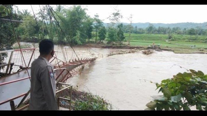 Aktivitas Dua Desa di Cianjur Lumpuh Akibat Jembatan Putus, Camat Minta Segera Diperbaiki ...