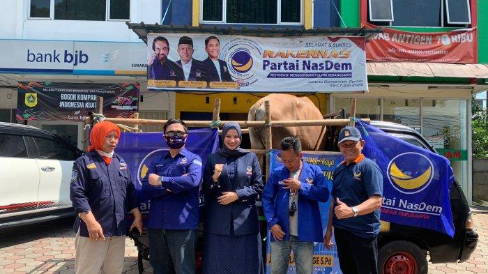 Sosok Jora Nilam Judge, Bacaleg Nasdem Bagikan Sapi dan Puluhan Kambing ...