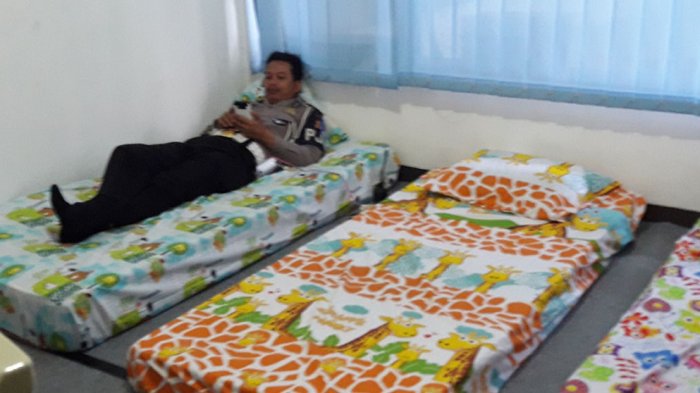 Kamar Melati, Ruang Istirahat Anggota Polisi - Tribunjabar.id