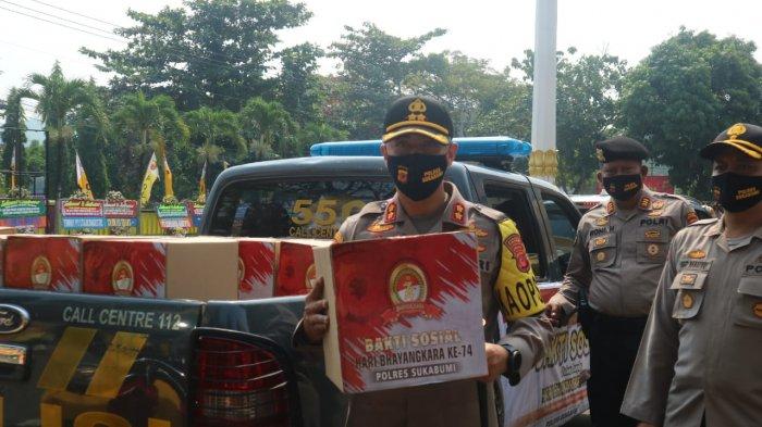 Hari Pertama jadi Kapolres Sukabumi, AKBP Mokhamad Lukman Syarif Pimpin ...