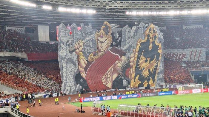 Ini Arti Koreo Gatotkaca Pegang Perisai yang Ditampilkan di Laga Timnas ...