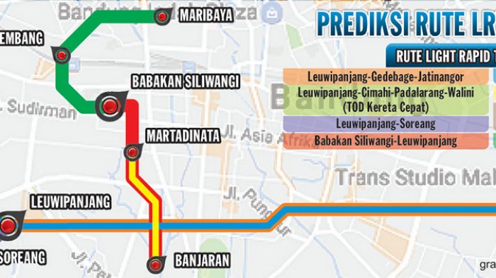 Pembangunan LRT dan Cable Car di Kota Bandung Akan Dimulai 20 November ...